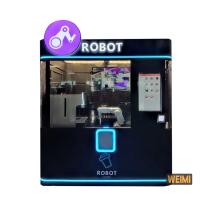 China Automatic Coffee Robot Barista with Customizable Recipes for sale