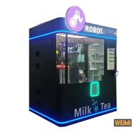 China Automatic Coffee Robot Barista Vending Machine with 6 Flavors for sale