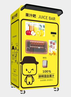 China 300W Fresh Orange Juice Vending Machine with Auto-Cleaning for sale