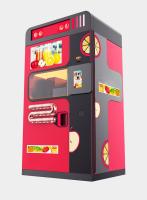 China Fresh Orange Juice Vending Machine with Auto-Cleaning and Card Payment for sale