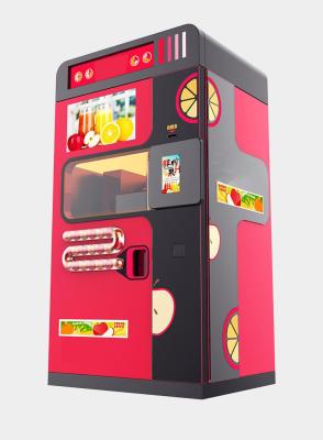 China Fresh Orange Juice Vending Machine with Auto-Cleaning and Card Payment for sale