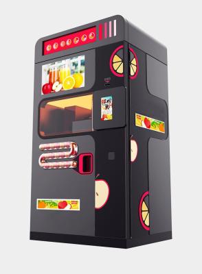 China Fresh Orange Juice Vending Machine with Auto-Cleaning and Card Payment for sale