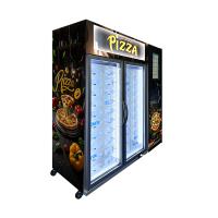 China 40-Locker Frozen Food Vending Machine with -22℃ Refrigeration for sale