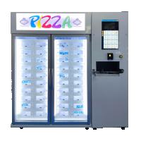 China 40-Locker Pizza Vending Machine with Microwave Shelf -22℃ to 20℃ for sale