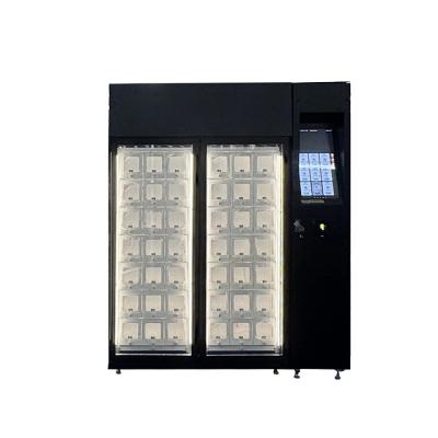 China Outdoor Bakery Vending Machine With Angled Touchscreen Display clear visibility easy operation for sale