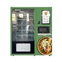 China Convenient Fast Food Vending Machine With Built-In Microwave Oven for heating 24/7 access to fresh meals for sale