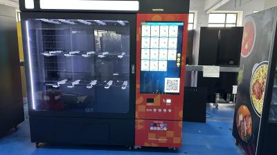 China Automated Clothes Vending Machine with 43-inch Touchscreen Compact Dimensions and XL Sweaters Hanging Slot for sale