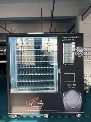 China Smart Luxury Jewelry Vending Machine with 7 Floors * 12 Slots and RS232/MDB Standard Protocol for sale