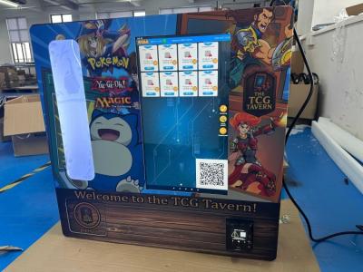 China Mini Wall-mounted Pokemon TCG Vending Machine with Android 11.1 OS and Card Reader for sale