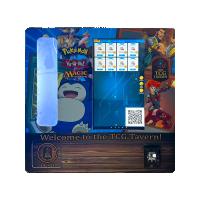 China Mini Wall-mounted Pokemon TCG Vending Machine With Card Reader Custom Stickers for sale