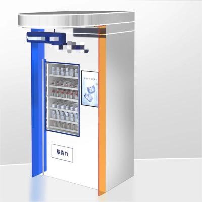 China Smart Cosmetics Vending Machine with WIFI 5G/3G/4G SIM Card/LAN and Android 11.1 Operating System for 6 Floors 9 Slots Capacity for sale