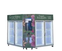 China 2 in 1 Locker Flower Vending Machine with 32 Inch Touch Screen and Cooling System in Shopping Mall for sale