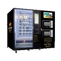 China Ready Meal Vending Machine with Microwaves and Cooling System for Pizza, Sandwich, Boxed Meal for sale