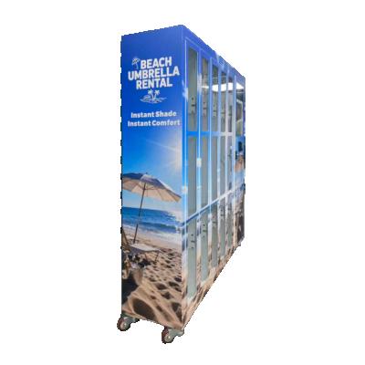 China Advanced Locker Vending Machine Solution for Outdoor Business Rentals Including Beach Bars Resorts and Swimming Pools for sale