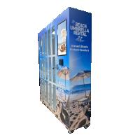 China Locker Vending Machine Perfect for Outdoor Swimming Pools Beach Bars and Resorts to Increase Revenue and Reduce Labor Intensity for sale