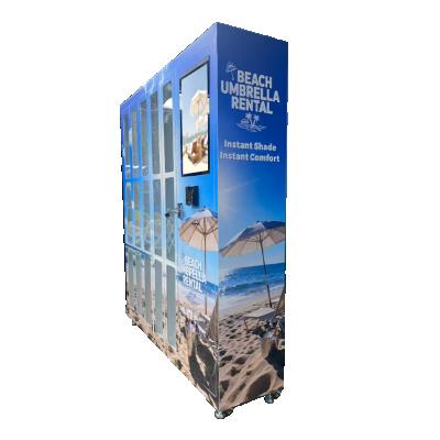 China Locker Vending Machine Perfect for Outdoor Swimming Pools Beach Bars and Resorts to Increase Revenue and Reduce Labor Intensity for sale