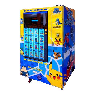China Pokemon TCG Vending Machine with 55 Inch Touch Screen, Cashless Payment, and Large Capacity for sale