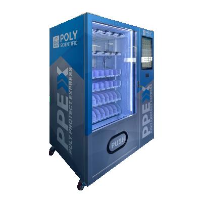 China Smart PPE Vending Machine with 21.5-inch Touch Screen and Employee IC Card Access for Safety Equipment Distribution for sale