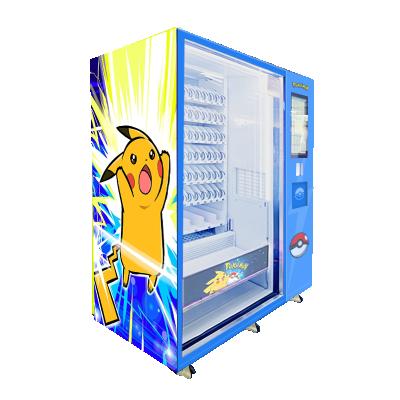 China Monster Collection Vending Machine with 21.5-inch Touch Screen, Metal Frame, and Double Tempered Glass for Trading Cards for sale