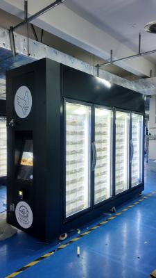 China Locker Vending Machine Designed to Help Farmers Sell Eggs Directly to Consumers Featuring 240 Lockers and Cooling System for sale