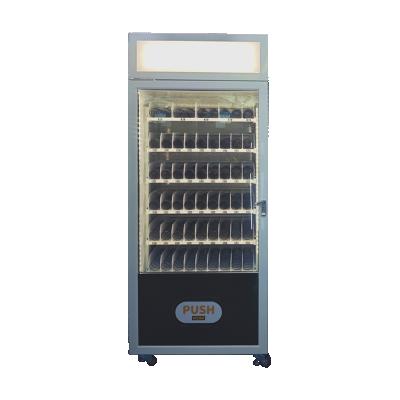 China Snack Food Vending Machine Featuring Top Mounted Light Box for High Visibility and Vending Performance in Busy Commercial Areas for sale