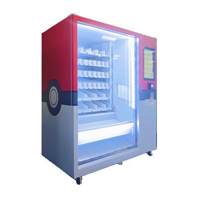 China TCG Vending Machine Featuring 21.5 Inch Touch Screen Supports Multiple Payment and Custmizable Stickers for sale