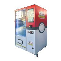 China Compact Pokemon Vending Machine with Customized Stickers with Card Reader Suitable for Selling TCG Product for sale