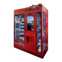 China Fashion Toy Car Model  Vending Machine with Transparent Cabinet and Costomized Stickers for sale