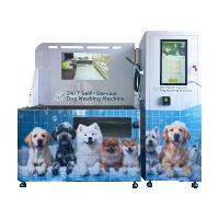 China Durable Self Service Vending Machines Designed for Outdoor Dog Wash with Adjustable Hot Water Temperature and Two Speed Dryer for sale