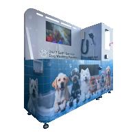 China Self Service Vending Machines Suitable for Open and Semi Outdoor Locations Providing Quick Dog Grooming Solutions for sale