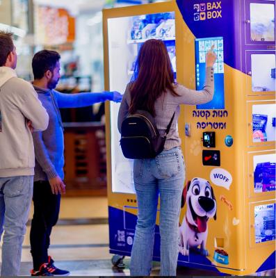 China Smart Pet Medicine & Supplies Vending Machine with Side Lockers for Pet Stores & Veterinary Clinics for sale