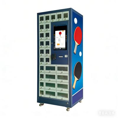 China Automated Locker Vending Machine Designed for Easy Rental and Return of Table Tennis Rackets in Various Sports Facilities for sale