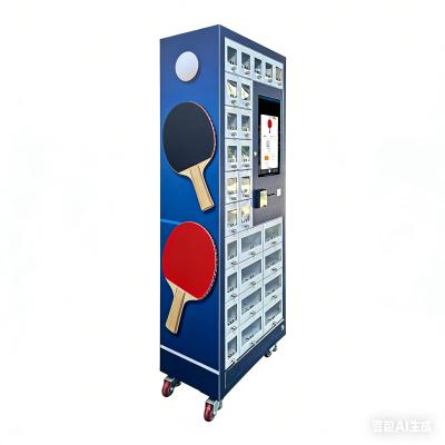 China Smart Locker Vending Machine for Automated Table Tennis Racket Rental Services in Gyms Sports Centers and Public Parks for sale
