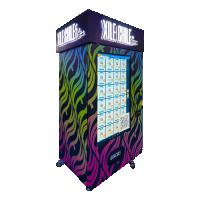 China Snack Food Vending Machine Offering Strong Visual Impact and Easy Management for Multiple Units in High Traffic Areas for sale