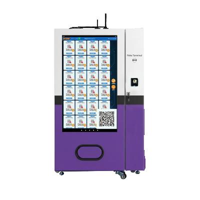 China 55-Inch Big Touch Screen TCG Pokemon Vending Machine with Elevator for Malls and Collectibles Retail for sale