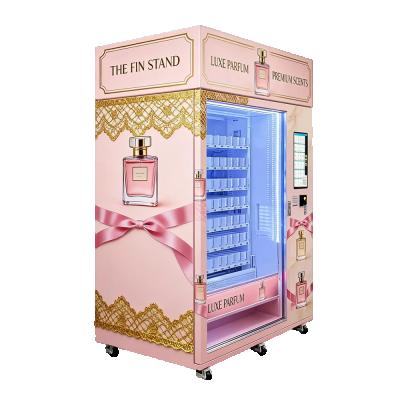 China Cosmetics Vending Machine Innovative Self Service Retail Unit for Fragrance Sales in Busy Transit and Shopping Locations for sale