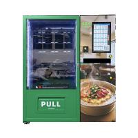 China Hot Food Vending Machine With Built-In Microwave Cabinet for Offices Schools Hospitals and Public Venues for sale