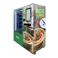 China Ready-to-Eat Hot Food Vending Machine With Microwave Cabinet for Offices Campuses and 24-Hour Venues for sale