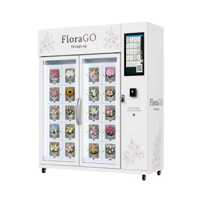 China Flower Vending Machine Locker System for 24/7 Fresh Bouquet Sales for sale