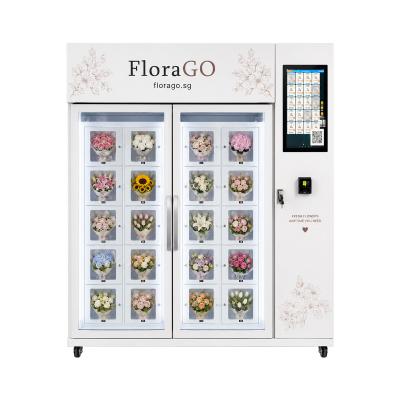 China Flower Vending Machine flower dispensing machine designed for high traffic areas requiring quick and fresh flower sales for sale