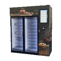 China Smart Locker Vending Machine for Agricultural Products with Dual Temperature Storage for sale