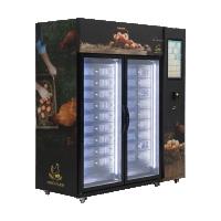China Smart Locker Vending Machine for Agricultural Products with Dual Temperature Storage for sale
