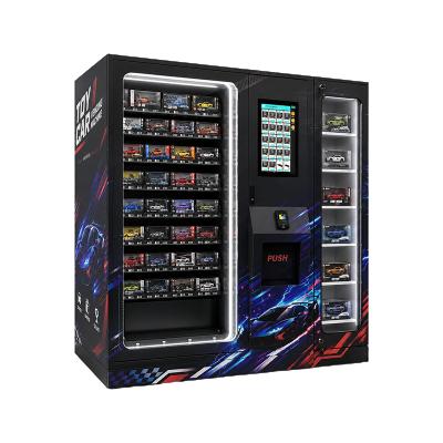 China Toy Vending Machine with Transparent Display Cabinet for Automated Toy Car Sales and Enhanced Retail Experience for sale