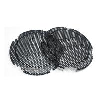 China Electrophoretic Black Metal Stamping Part Metal Mesh Air Filters For Mini Speaker for sale