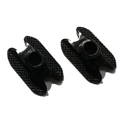 China Black Aluminium Extruded Sections Electrophoretic Metal Nut for sale
