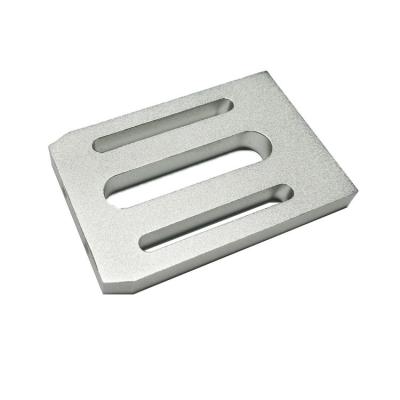 China Al6063 Aluminum Alloy Precision CNC Milling Metal Parts Sand Blasting Oxidation for sale
