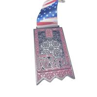 China Zinc Alloy Sports Custom Metal Medal Electroplating for sale