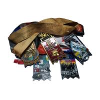 China Plating Custom Metal Medal Colorful Ribbon Packaging Marathon Finisher Medal for sale