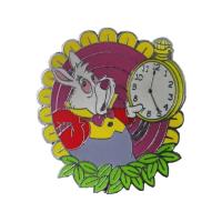 China UV Print Color Cartoon Custom Metal Badges Zinc Alloy Badge Enamel Pin Metal Logo Badges for sale