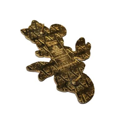 China UV Print Color Custom Metal Badges Zinc Alloy Cartoon Casting Enamel Pin Badge Maker for sale